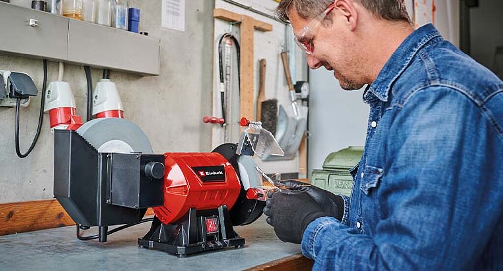 Powerful bench grinders from Einhell | Einhell.cz