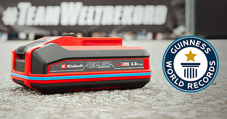 GUINNESS WORLD RECORDS™ | Einhell.cz